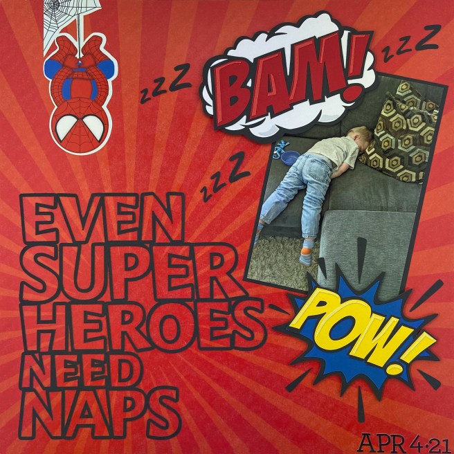 Even Super Heroes Need Naps | DDDesignz