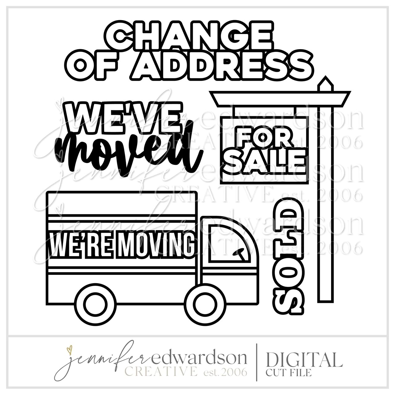 Change of Address | DDDesignz